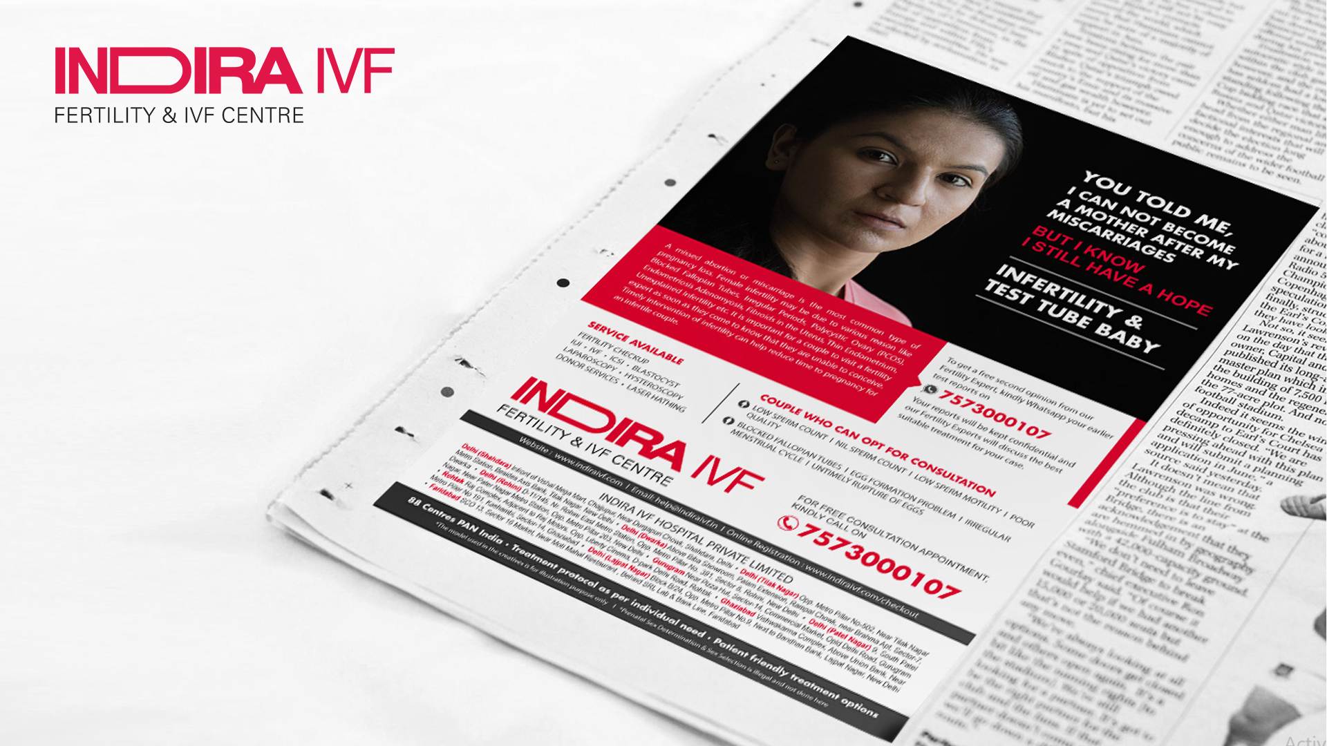 Indira IVF - Healthcare Marketing Agency Ahmedabad - ZGC